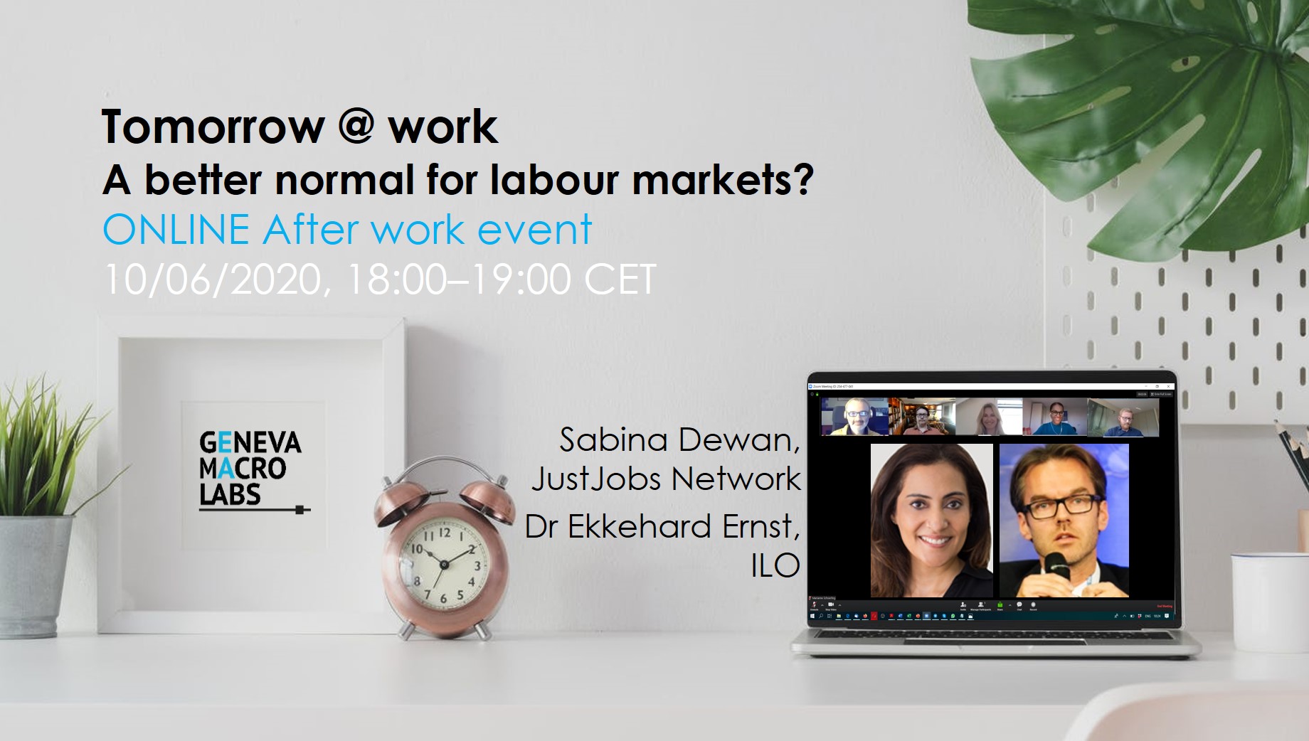 Tomorrow @ work: A better normal for labour markets - Geneva Macro Labs